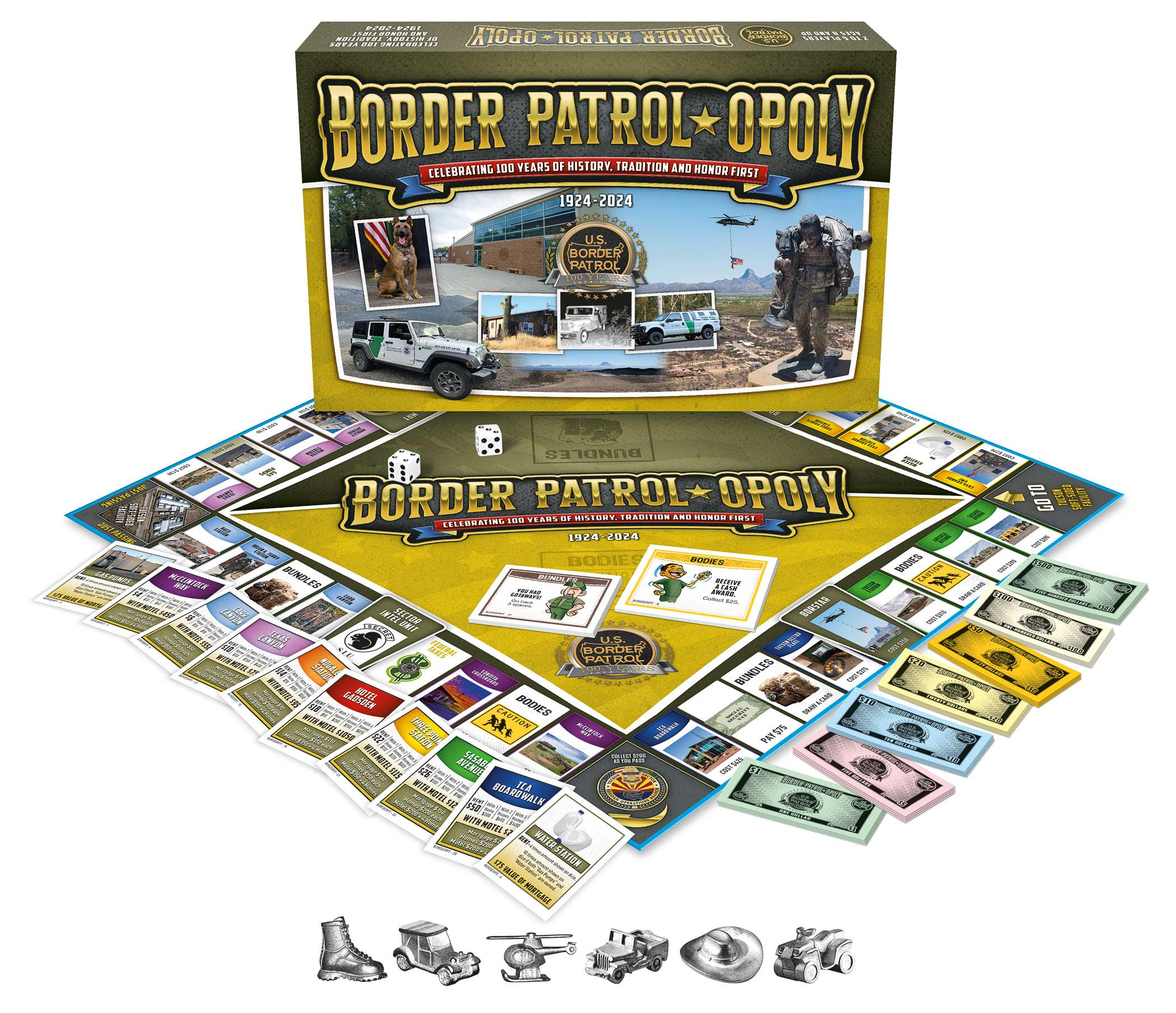 Tucson Sector Border Patrol Opoly | Tucson Border Patrol MWR Association