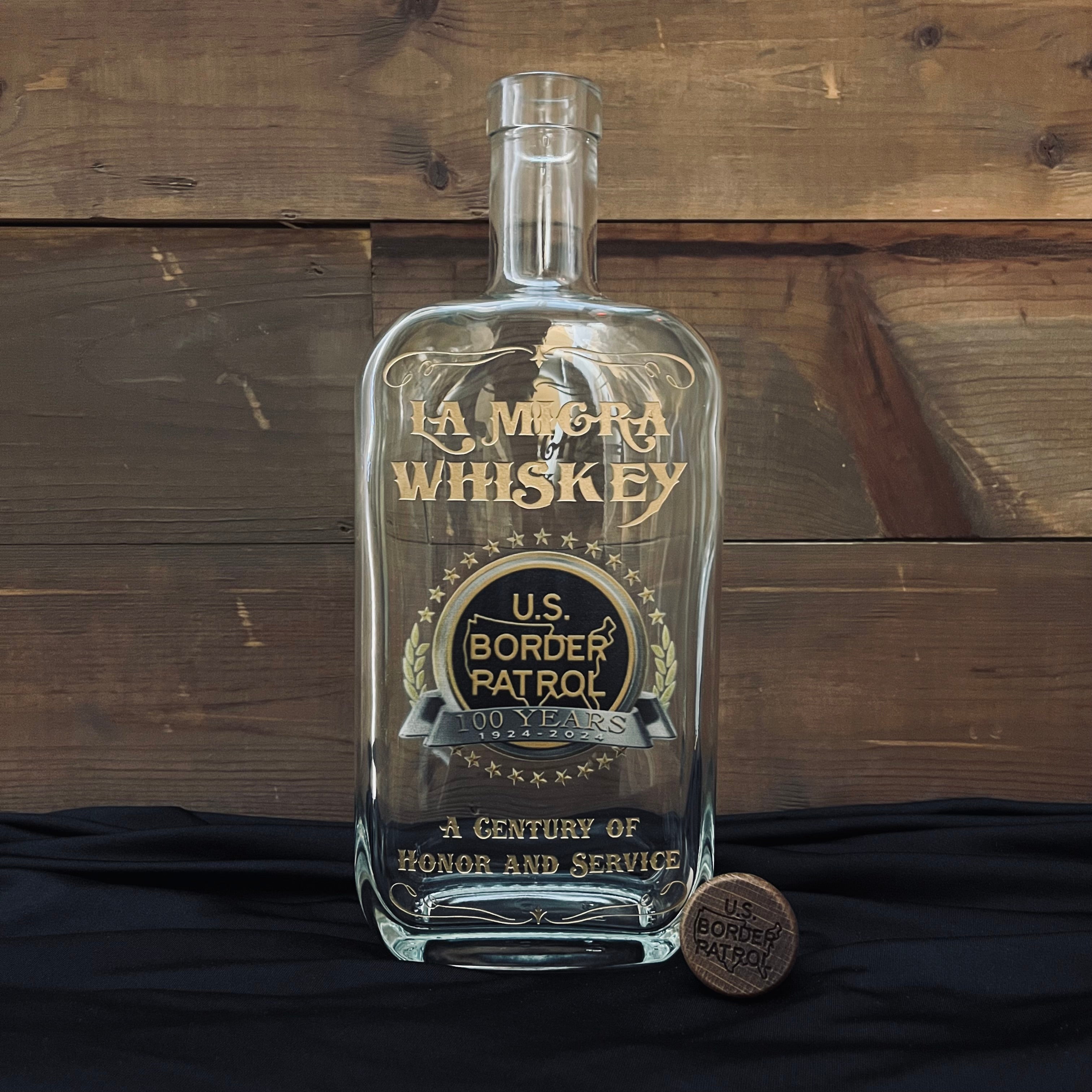Bottle - 100th Anniversary, Whiskey | Tucson Border Patrol MWR Association