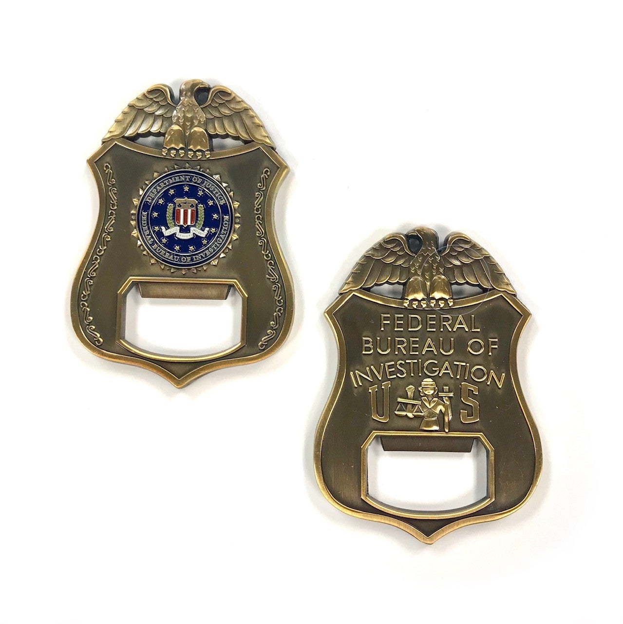 Coin - Bottle Opener, Replica FBI Badge | Tucson Border Patrol MWR ...