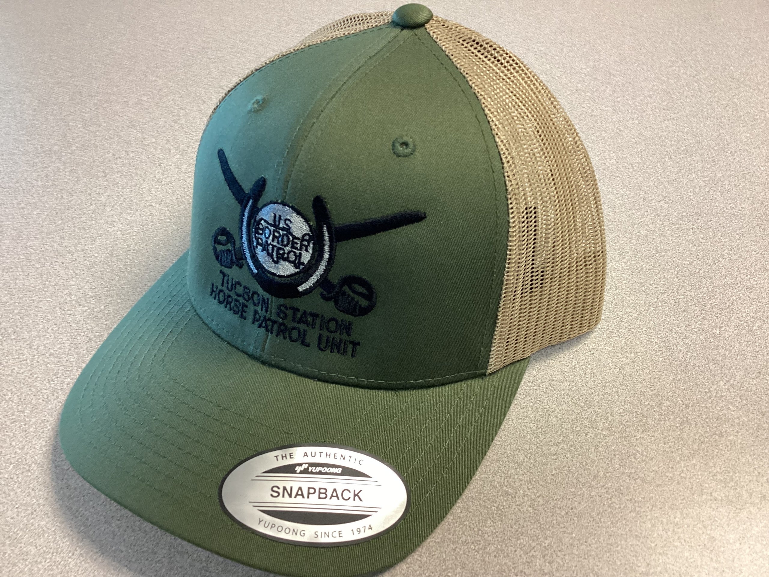 Hat - Horse Patrol Tucson Station, Trucker Style | Tucson Border Patrol ...