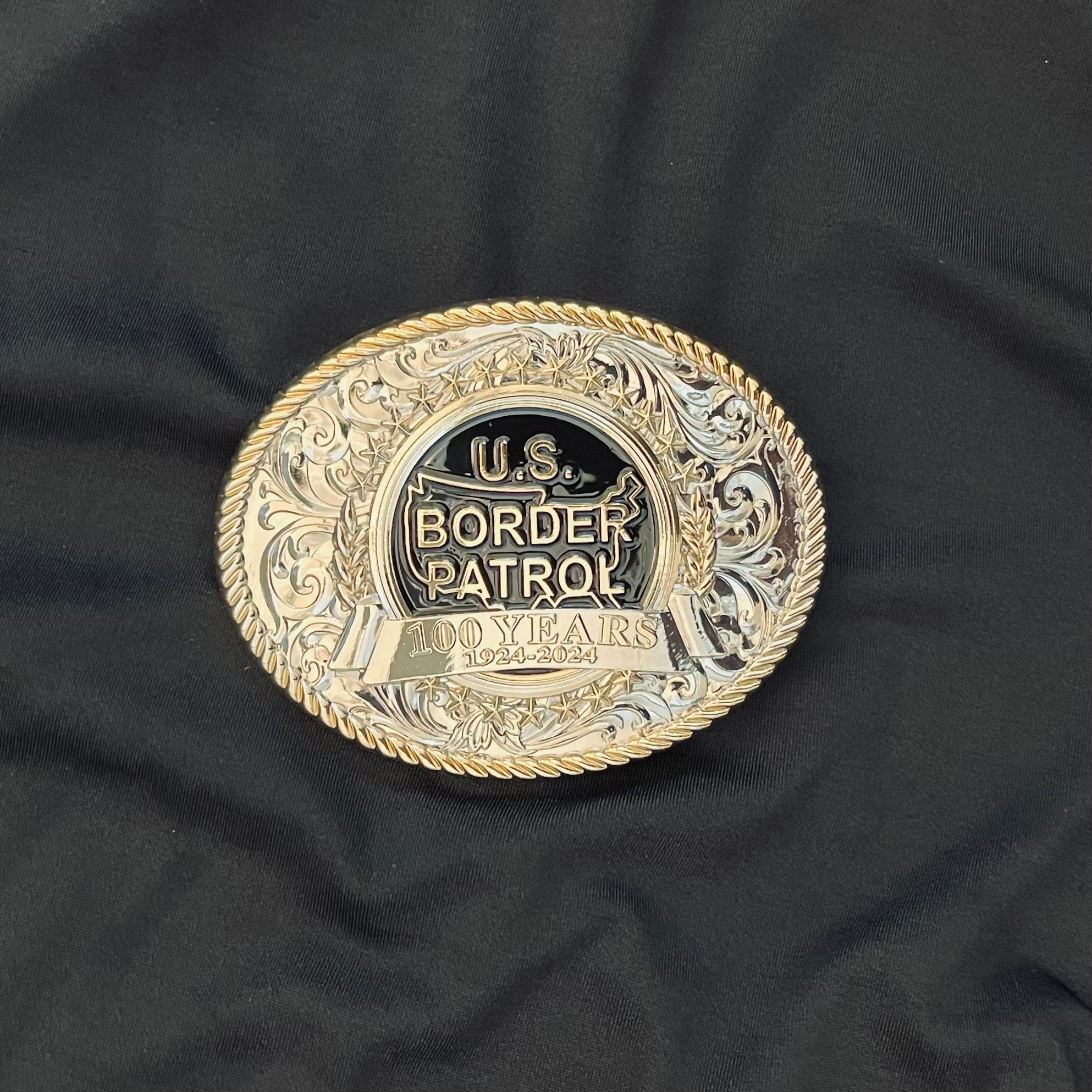Belt Buckle - 100th Anniversary USBP Logo | Tucson Border Patrol MWR ...